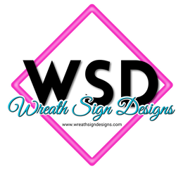 Welcome to our Home-Wild flowers Round Metal Wreath Sign – Wreath Sign ...